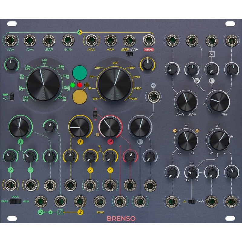 Frap Tools Brenso Eurorack Complex Oscillator Module